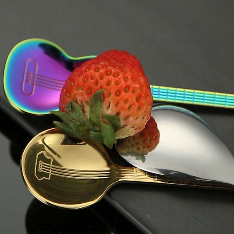 Guitar Musical Instrument Shaped Spoon – feajoy