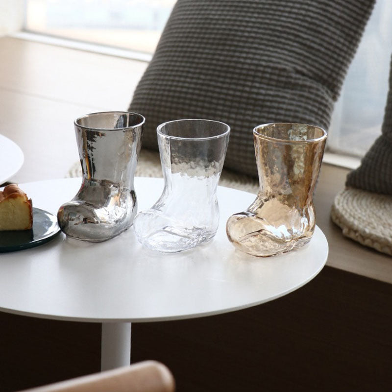 Boot Shoes Shaped Glass Cup – feajoy